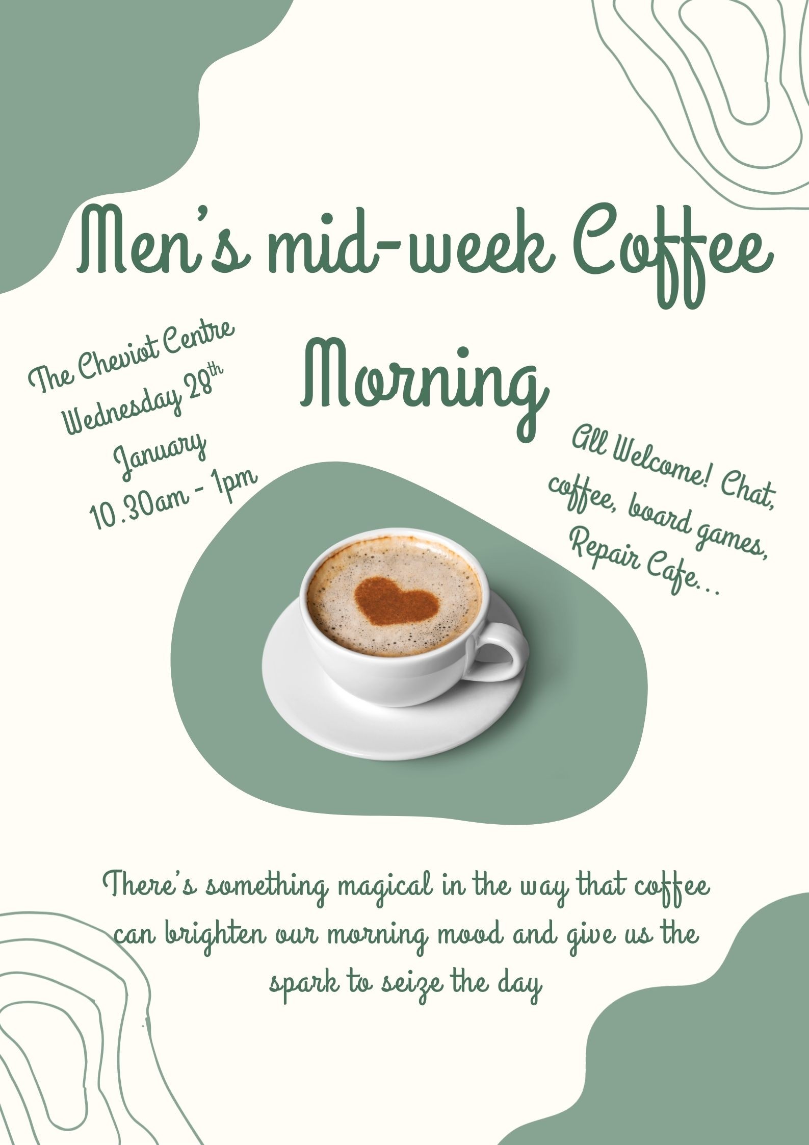 Repair Café & Men's Coffee Morning - Glendale Gateway Trust